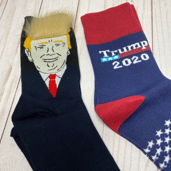 Underwear & Socks | Donald Trump 220 Hair Socks Blue Black Osfm | Poshmark